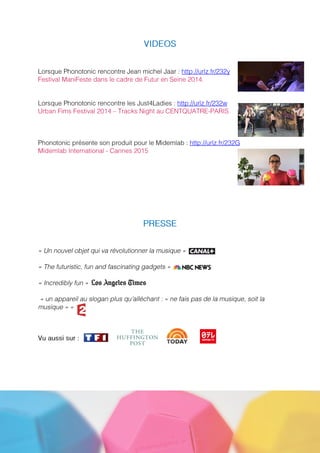 Phonotonic CP Juin 2015 Fr | PDF