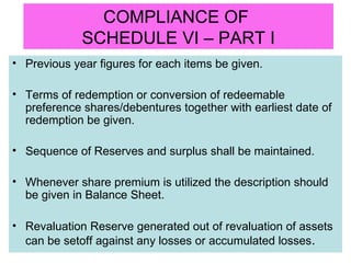 Cp knowledge compliance of schedule vi part i | PPT