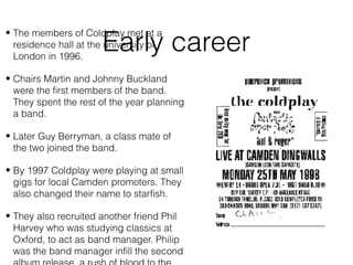 Coldplay Presentation | PPT