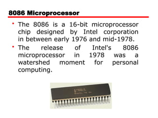 CP Lecture-2 The Microprocessor and its Architecture.pptx