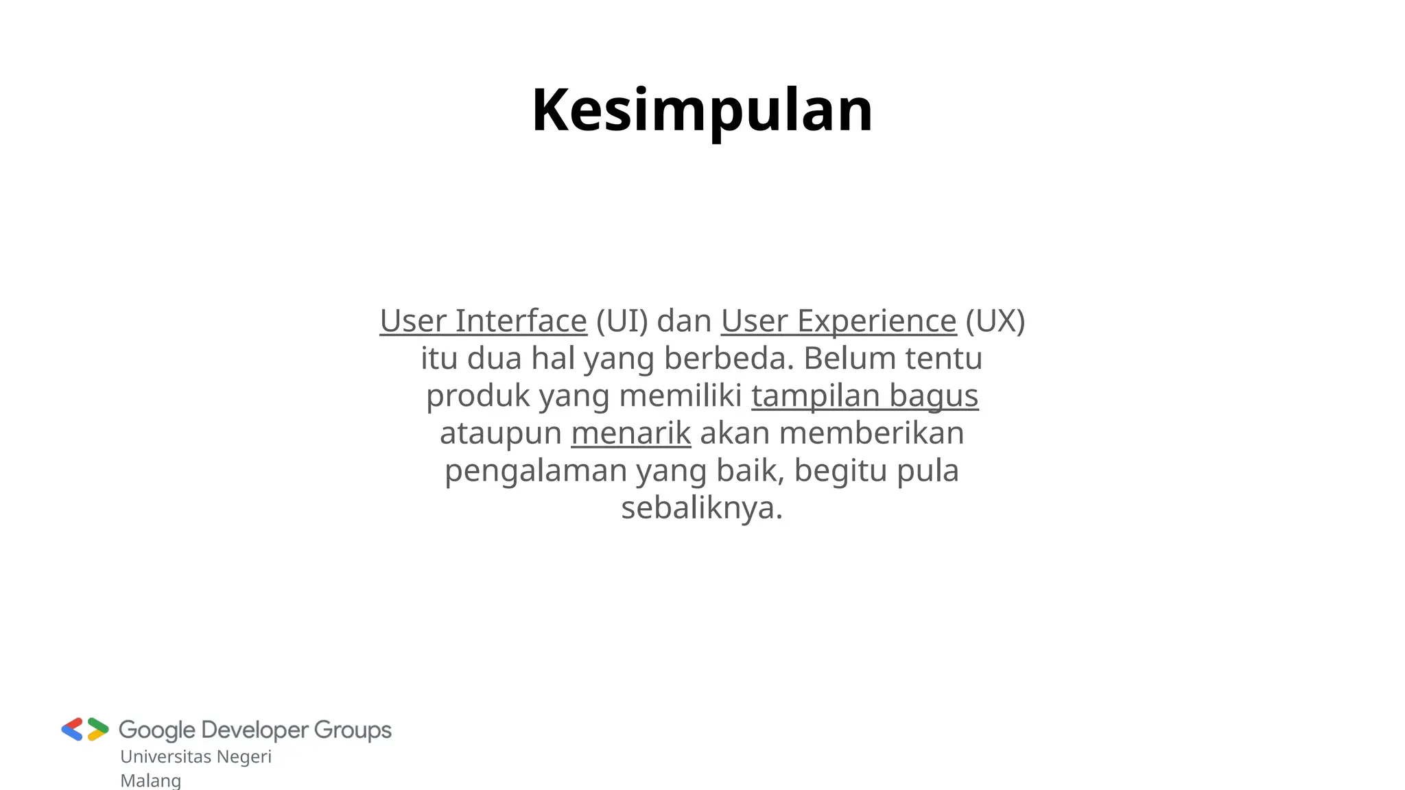 STUDY JAM 1 - Pengenalan UIUX dan Prinsip Desain | PPTX