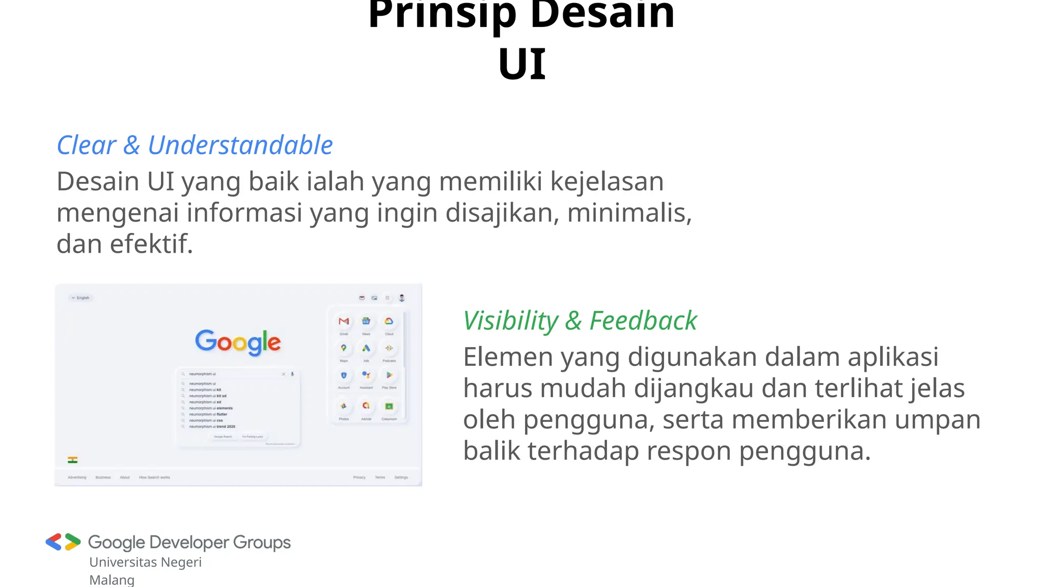 STUDY JAM 1 - Pengenalan UIUX dan Prinsip Desain | PPTX