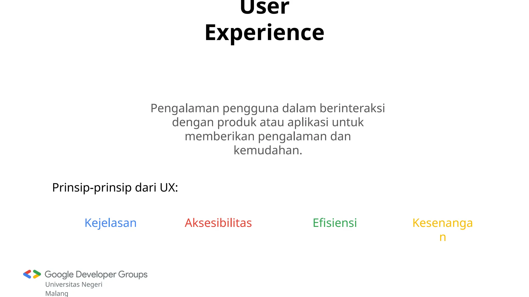 STUDY JAM 1 - Pengenalan UIUX dan Prinsip Desain | PPTX