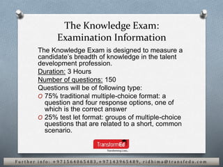 Professional in learning and Performance | PPTX