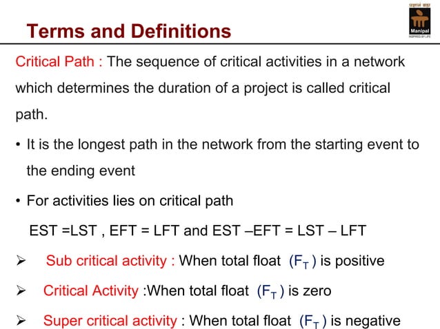 Critical Path Method | PDF