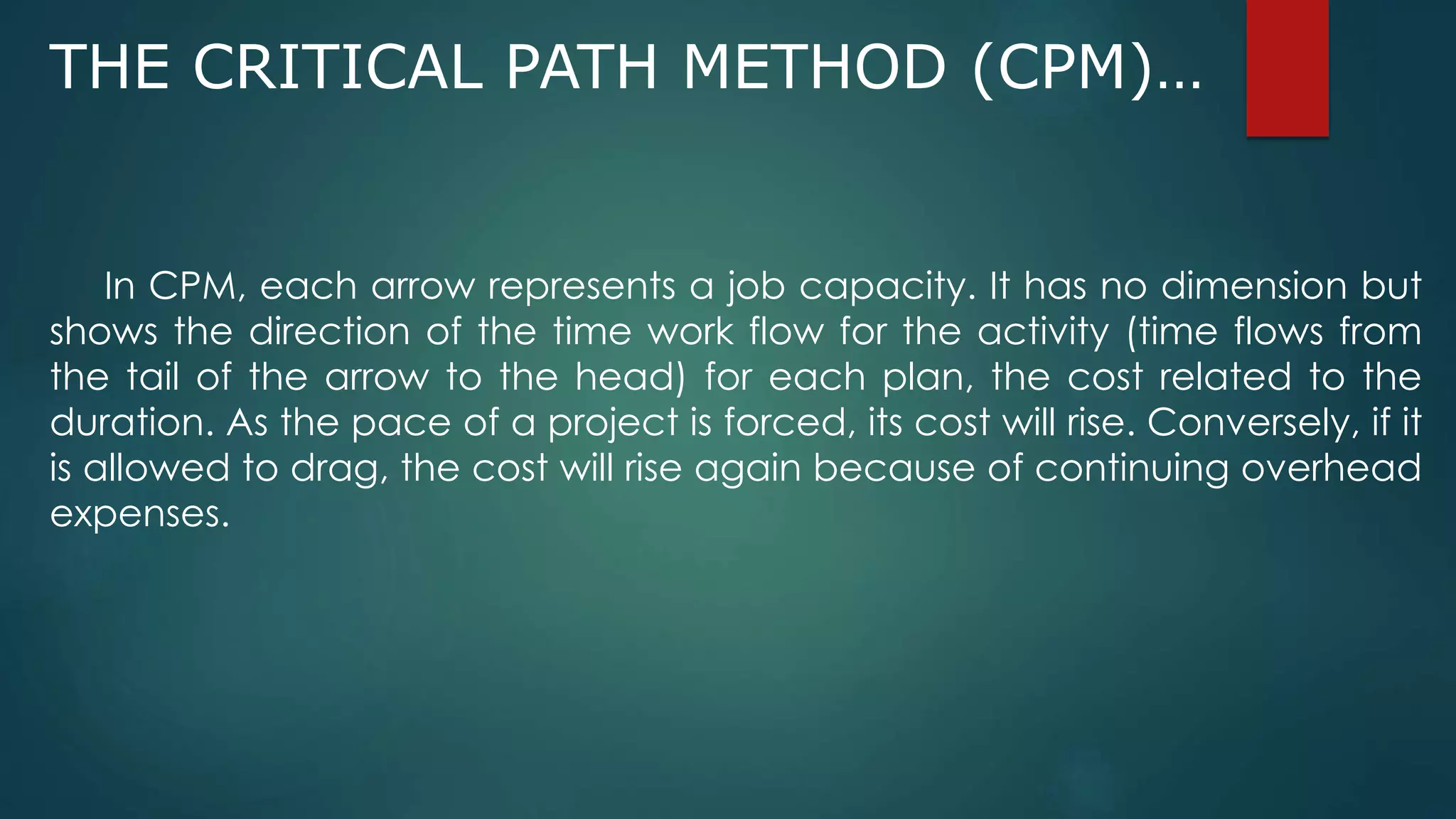 Critical Path Method | PPTX