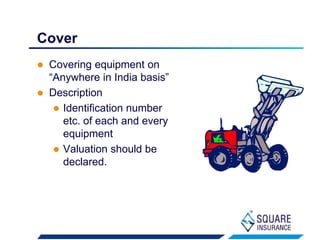 Contractor's Plant and Machinery Insurance | PPSX