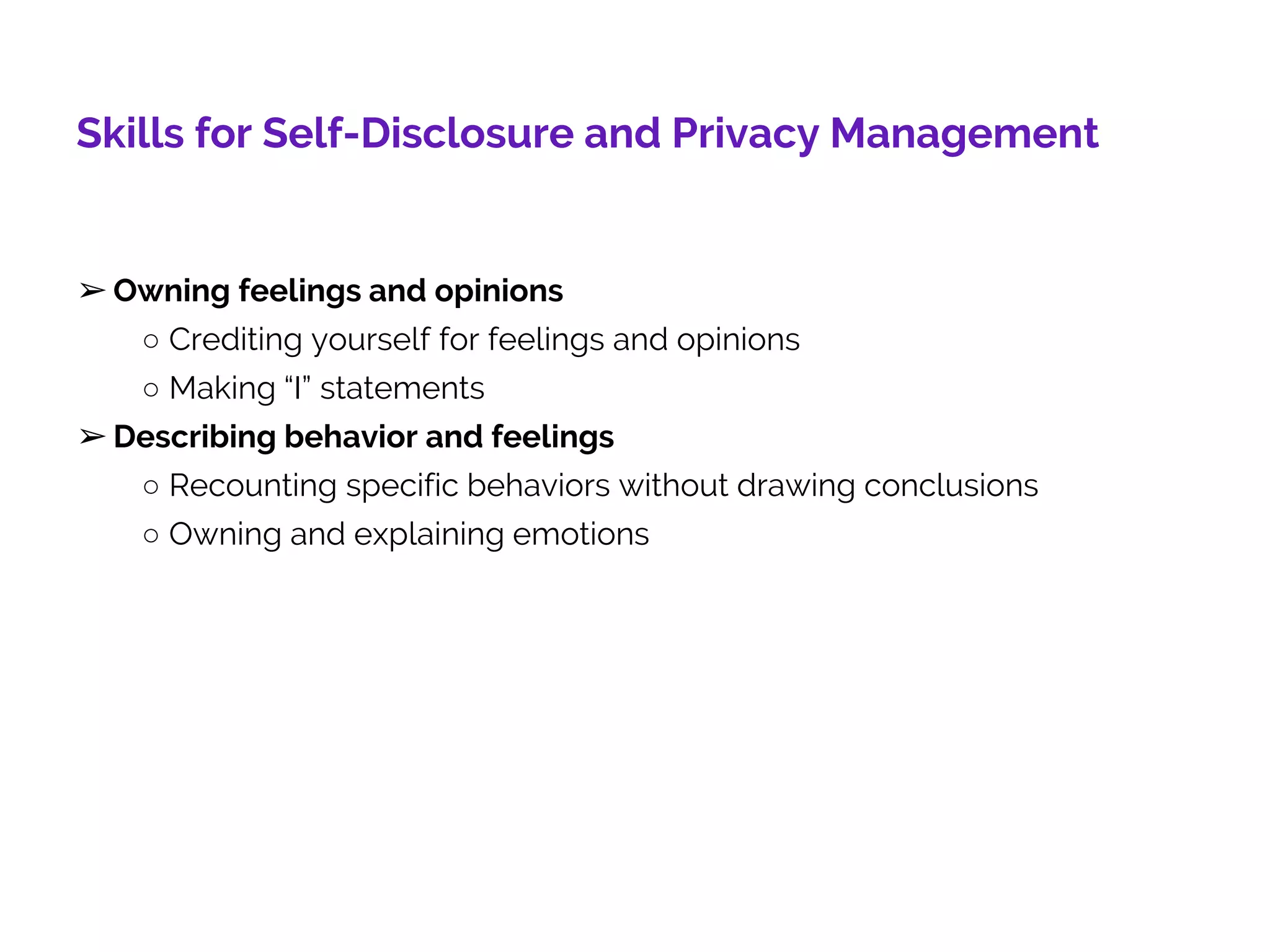 Communication Privacy Management Theory (CPM) | PPTX