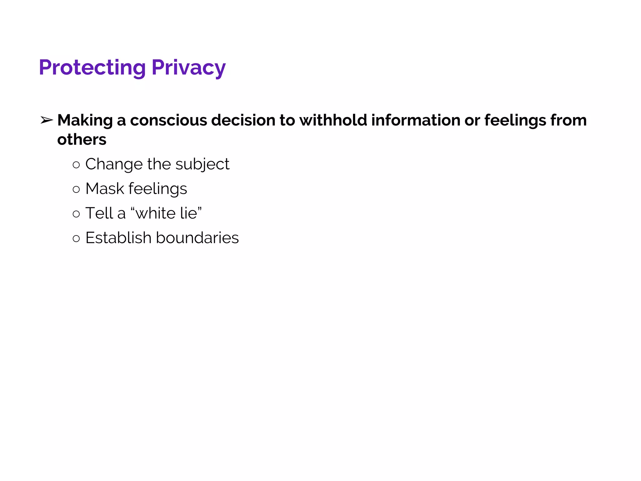 Communication Privacy Management Theory (CPM) | PPTX