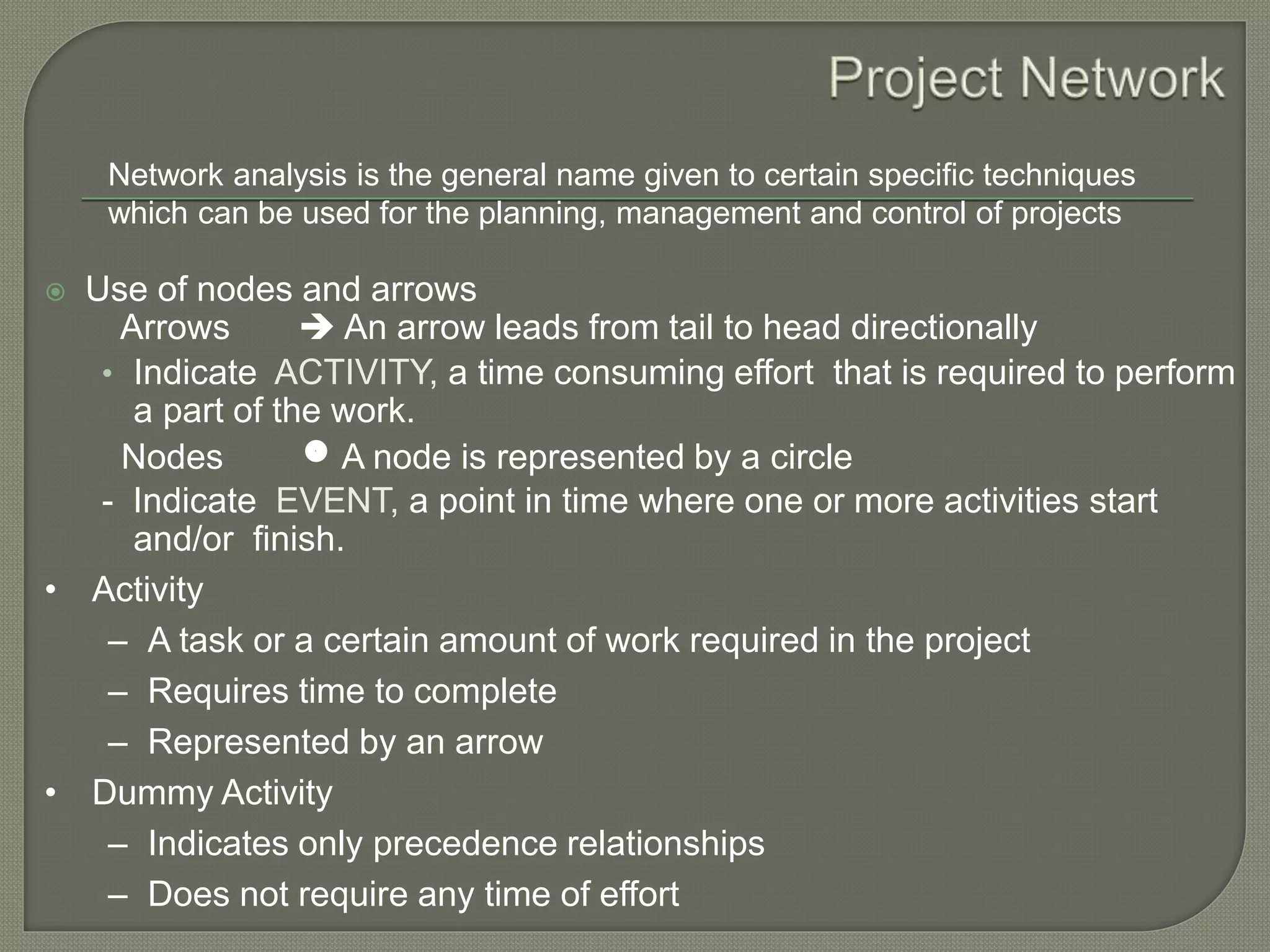 CPM - Critical Path Method | PPT