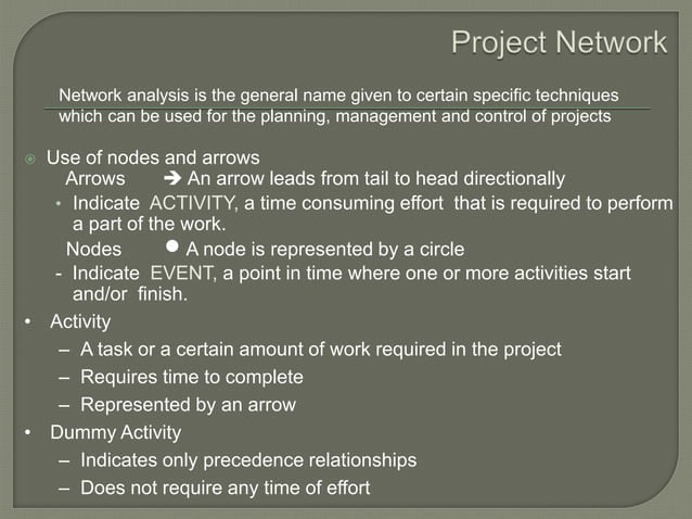 CPM - Critical Path Method | PPT