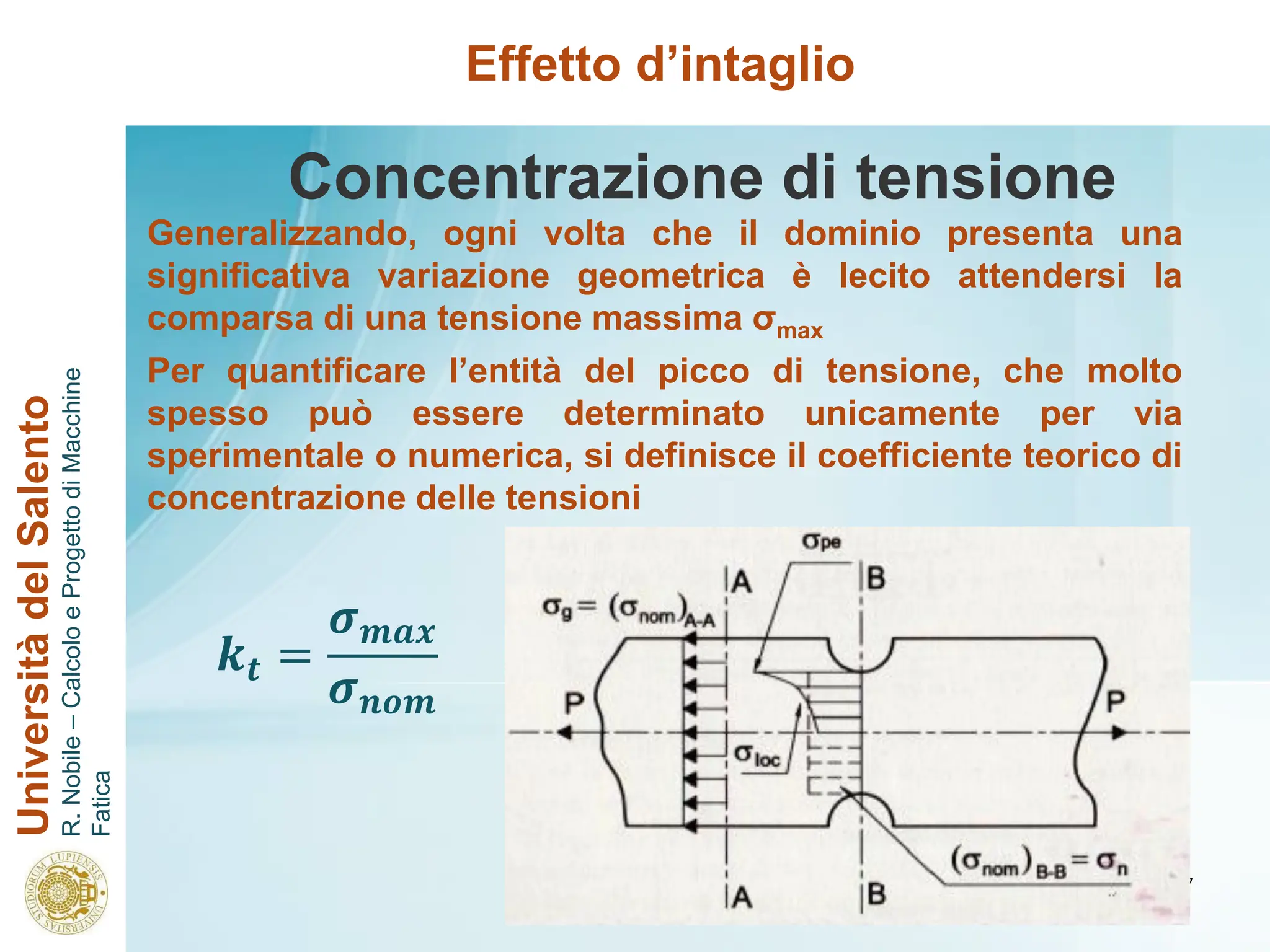CPM-lezione 15-fatica e criteri di applicazione | PDF