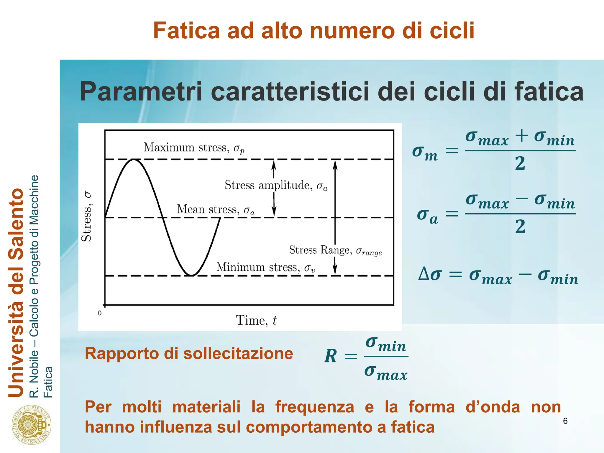CPM-lezione 15-fatica e criteri di applicazione | PDF