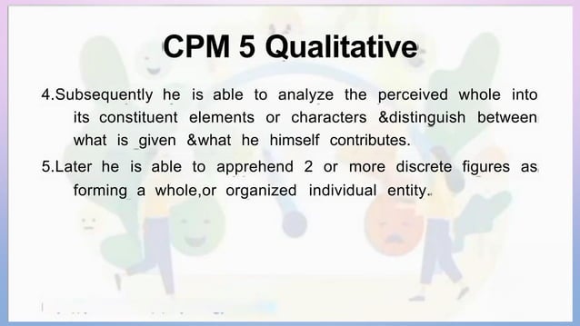color progressive matrices - a presentation | PDF