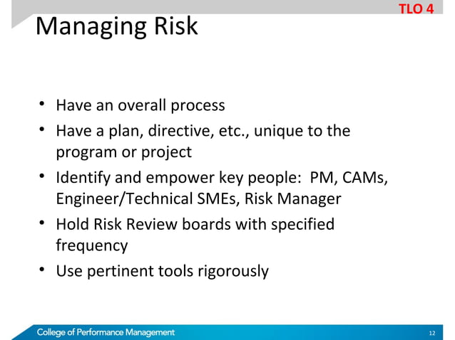 Technical Risk Management | PPT | Civil Engineering Industry | Industries