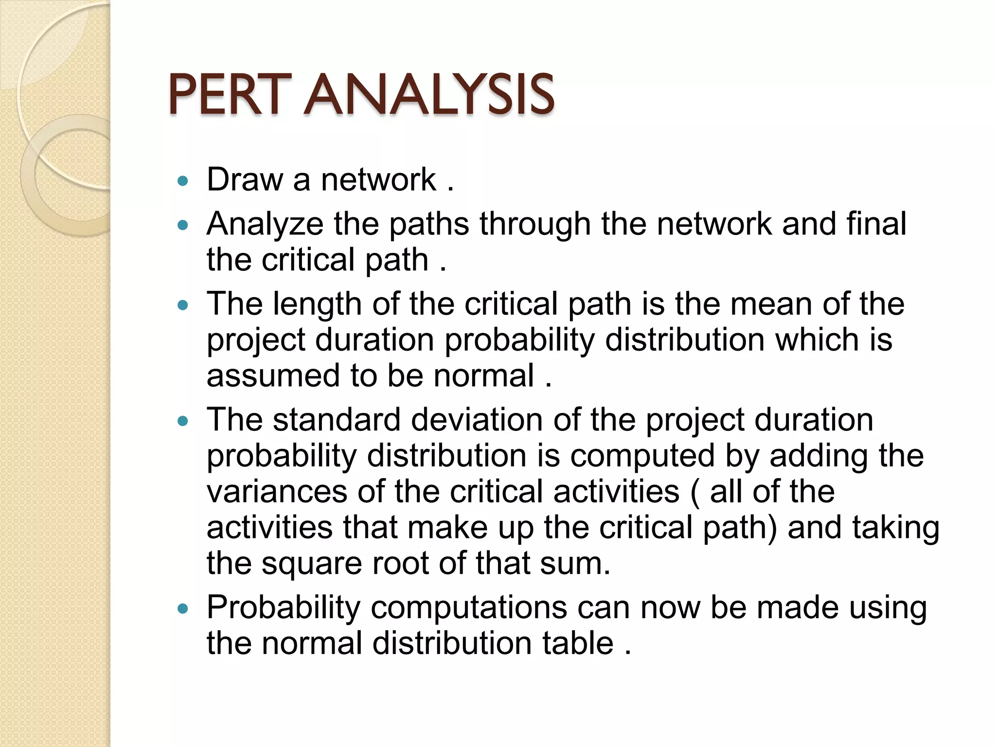 CPM AND PERT | PDF