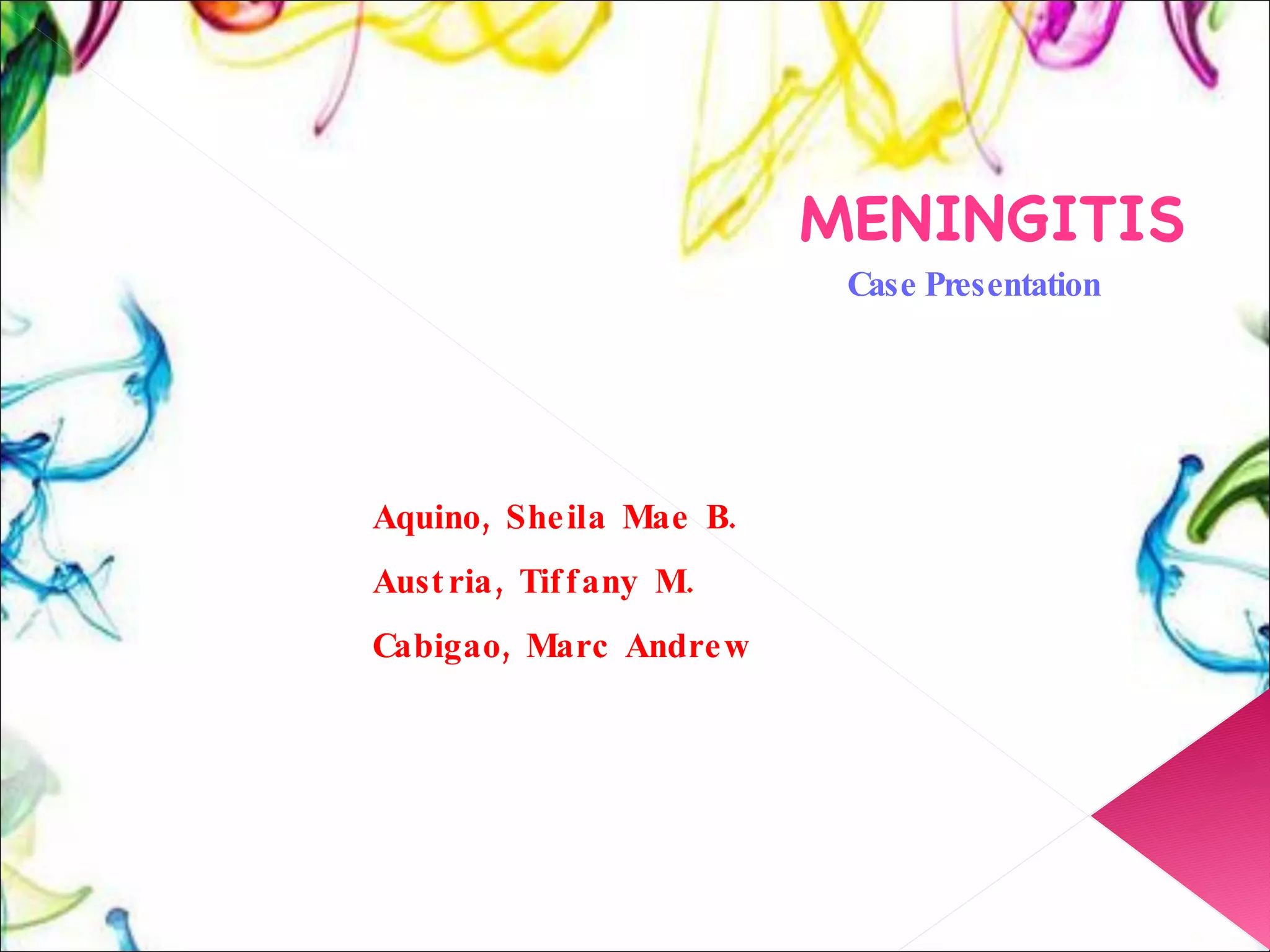 meningitis | PPT