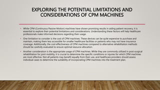 CPM Machine Suppliers In India | PPT
