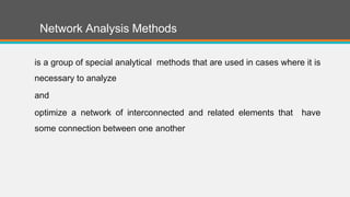 CPM, Network Analysis A-O-A, A-O-N, Resource management | PPTX