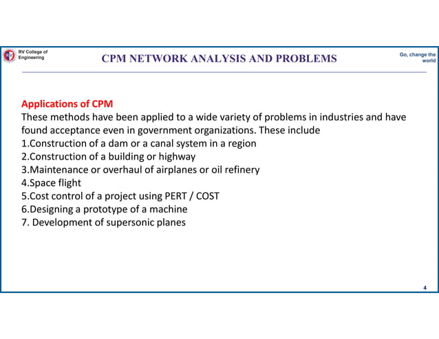 Cpm network analysis and problems | PDF | Computer Software and ...
