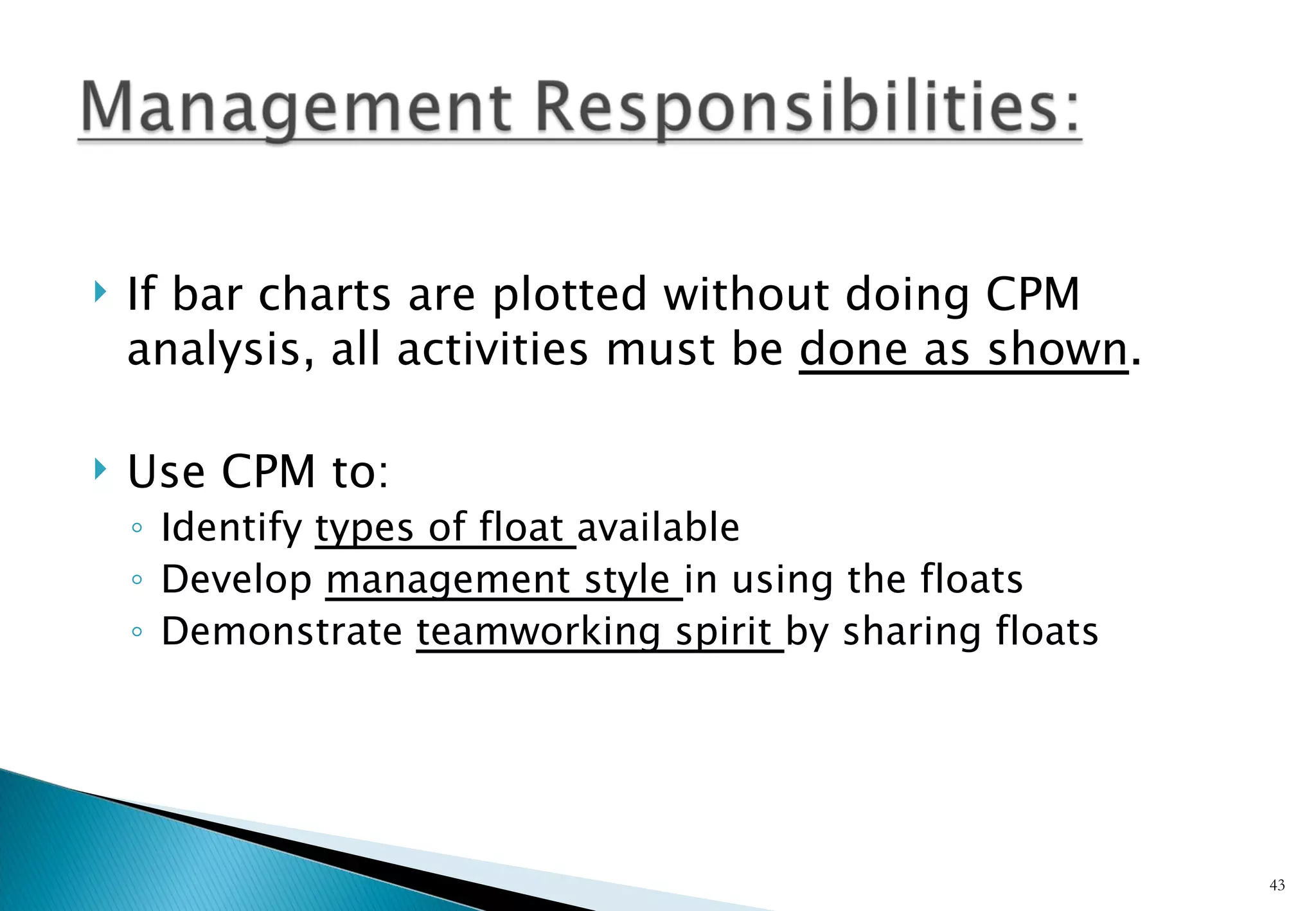 Cpm & network diagrams | PPT