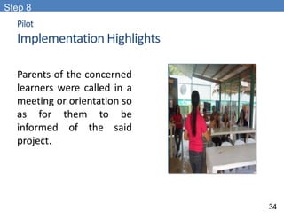 CPMNHS Continuous Improvement Plan for the school year 2023n | PPTX