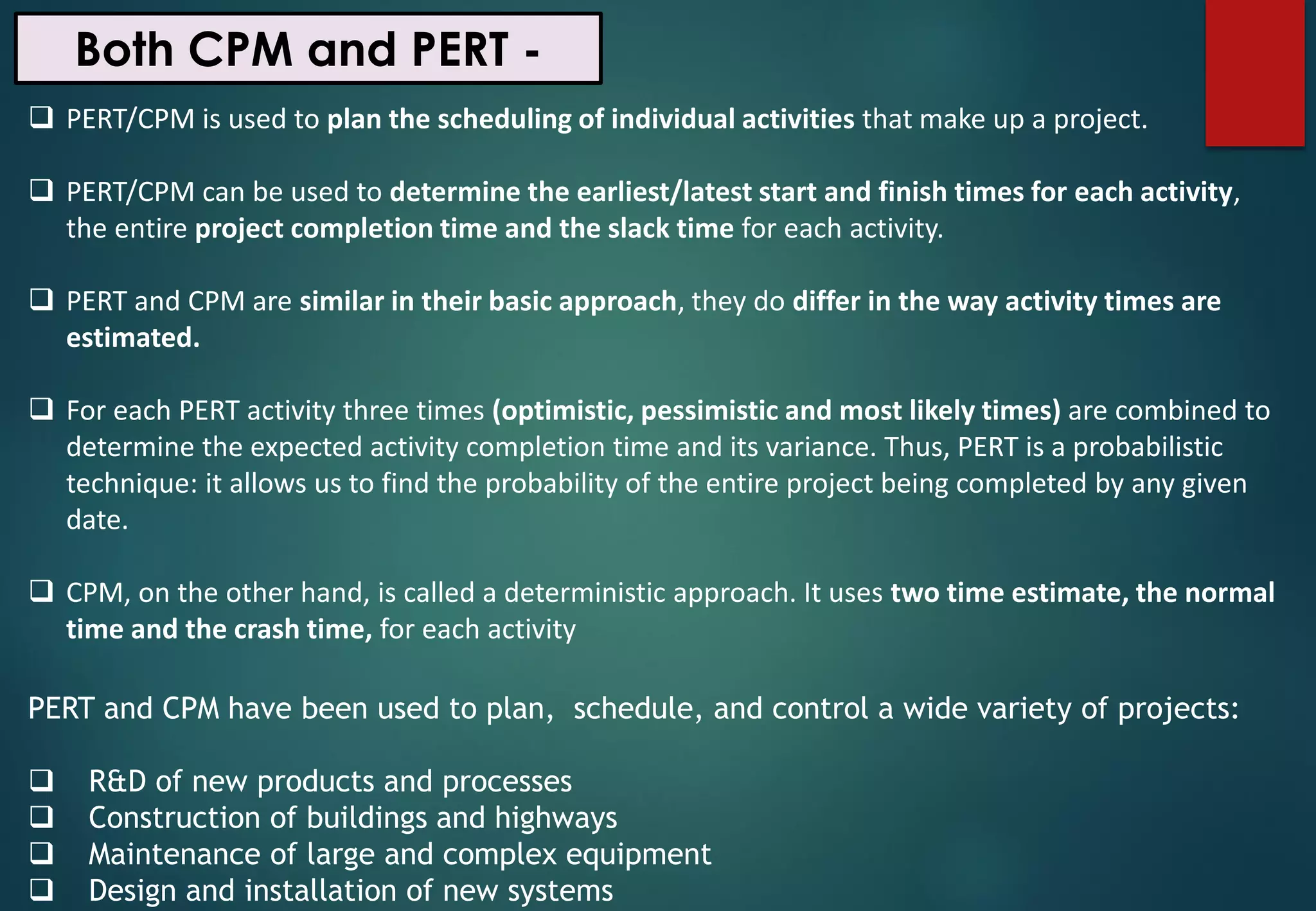 Cpm n pert | PDF