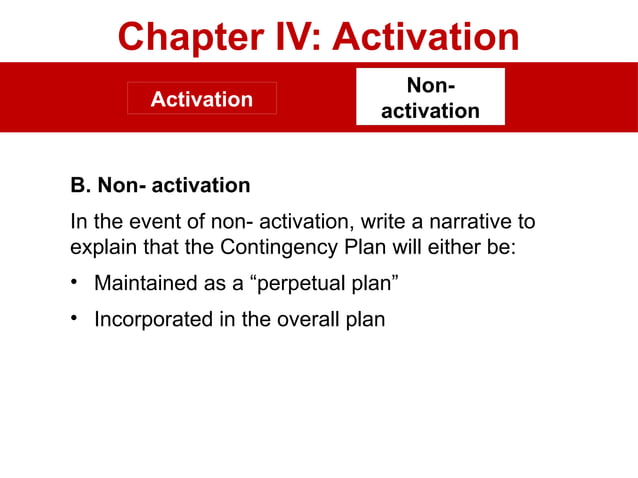 Contingency Planning Module 3, Part 3 - Process.pptx