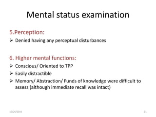 Bipolar Affective Disorder (Manic Disorder) | PPTX | Mental Health ...