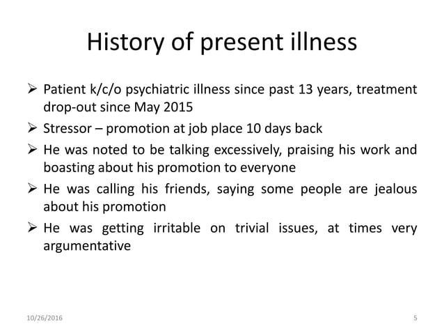 Bipolar Affective Disorder (Manic Disorder) | PPT