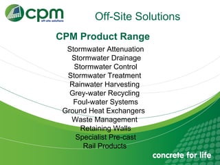 CPM Perfect Manhole CPD | PPT | Civil Engineering Industry | Industries