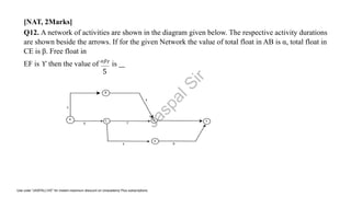 CPM PERT network diagram critical path method | PDF