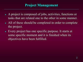 Introduction Construction Planning and Management | PPTX