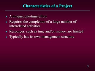 Introduction Construction Planning and Management | PPTX