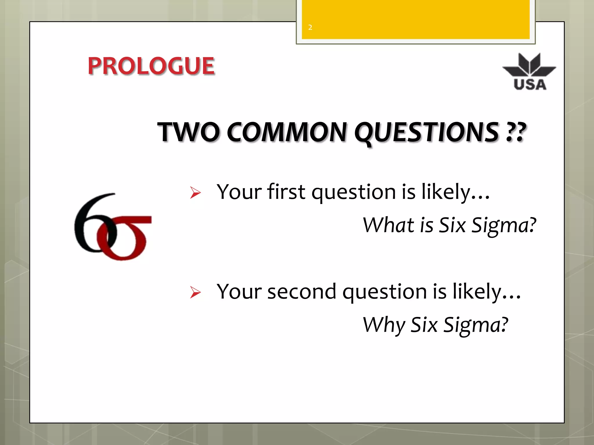 Six Sigma and Construction Industry | PPTX