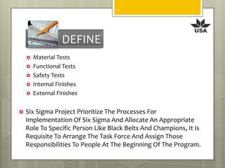 Six Sigma and Construction Industry | PPTX