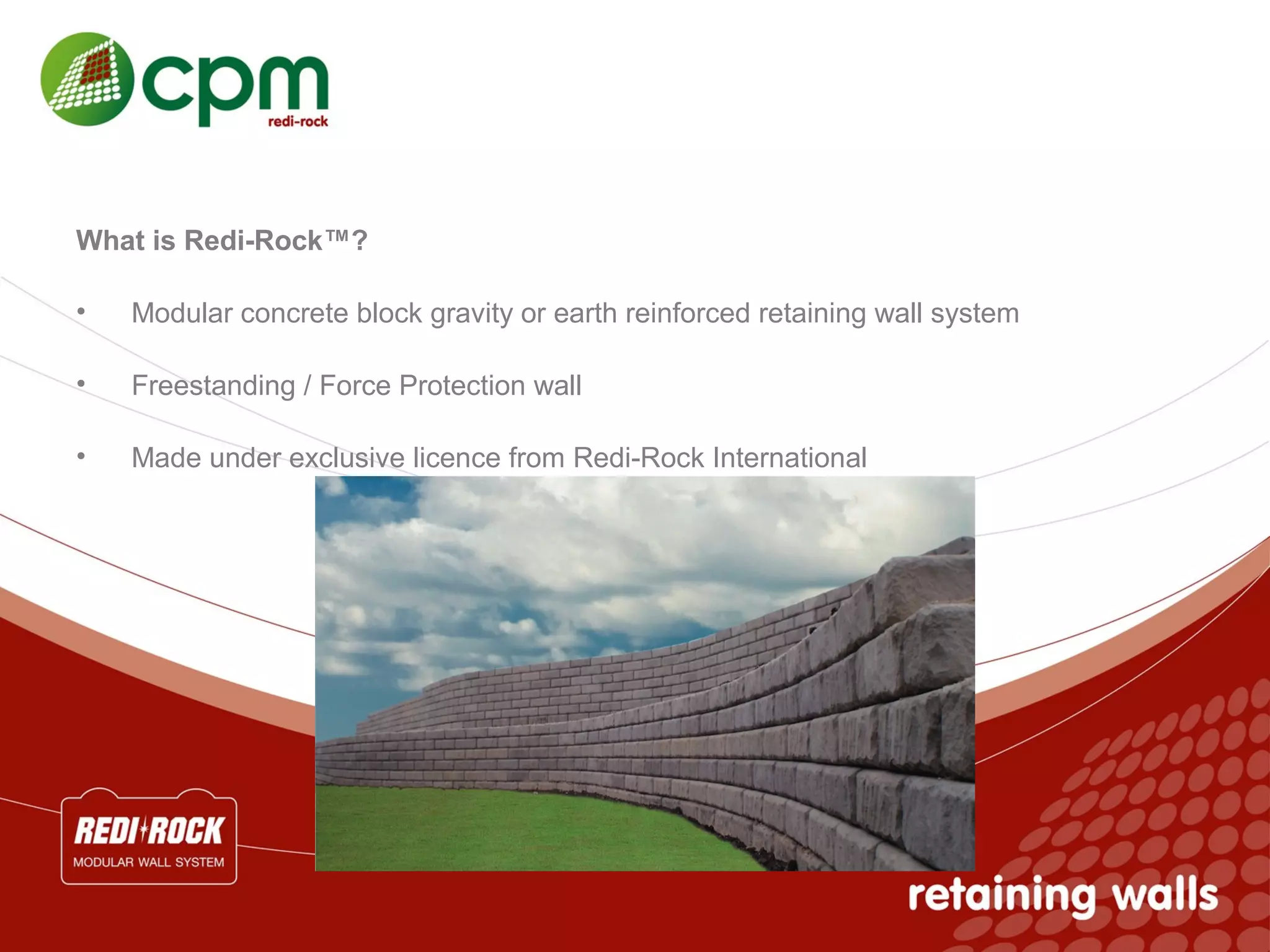CPM Retaining Walls CPD | PPT