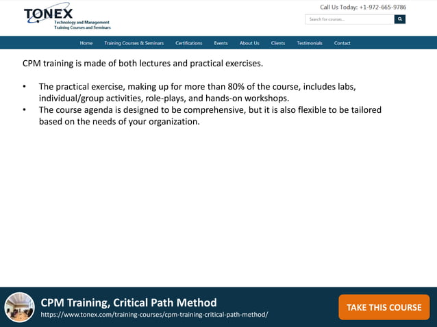 Critical Path Method (CPM) Training | PPTX | Business | Business and ...