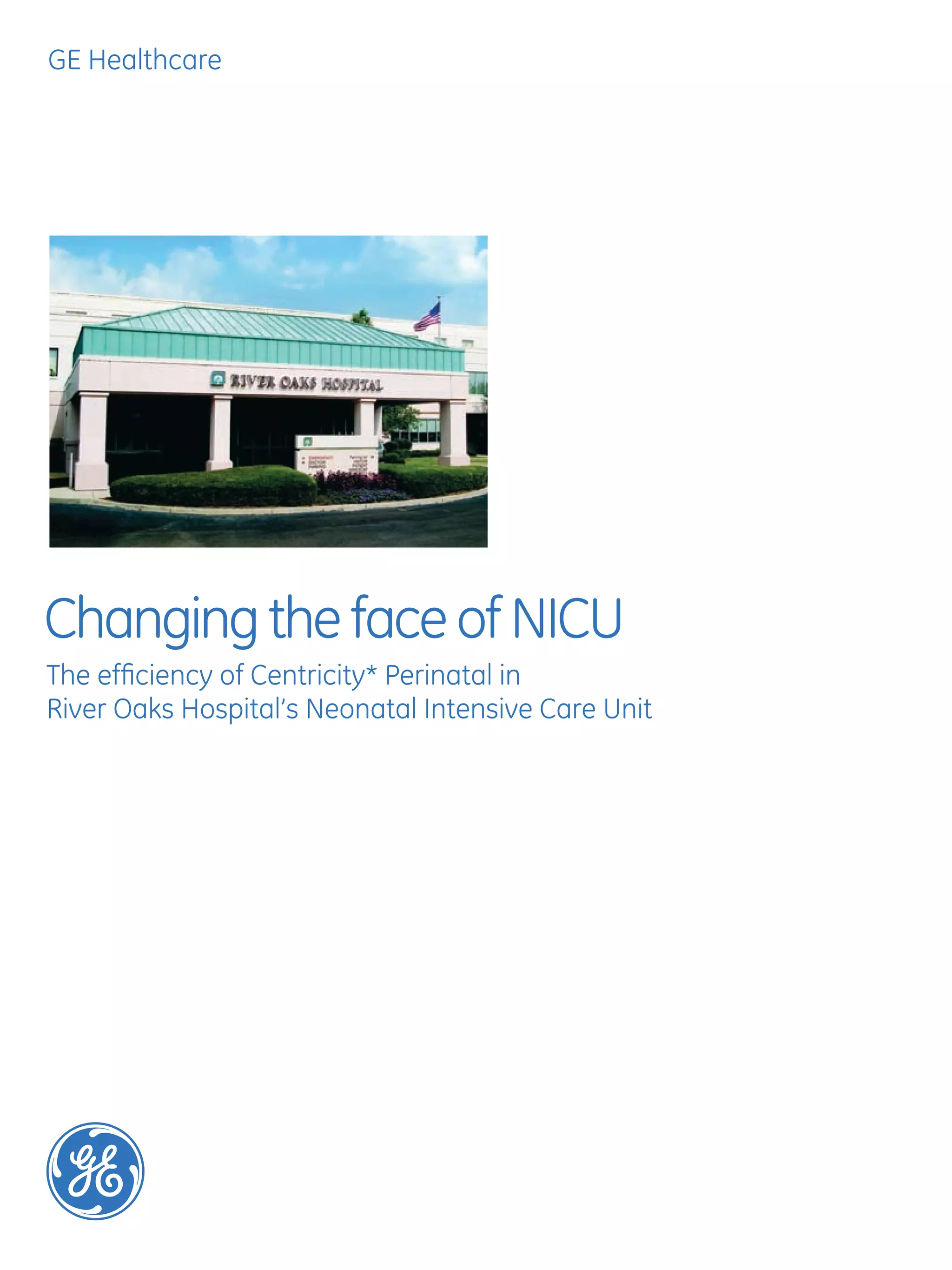 Centricity Perinatal Software Case Study River Oaks | PDF