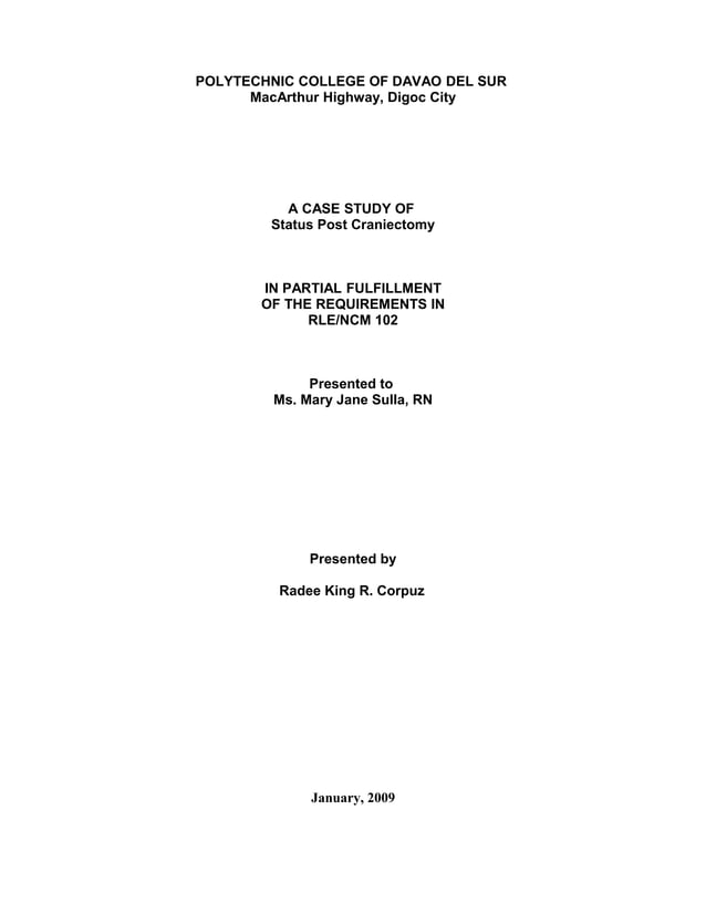 Cerebral Concussion:casepre | DOC | First Aid | Injuries