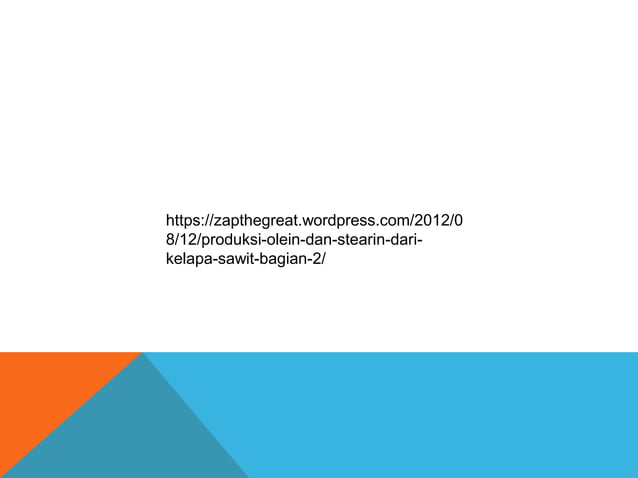 PEMBUATAN CRUDE PALM OIL SKALA LAB UNTUK PELAJARAN PIK SMK TEHNIK KIMIA ...