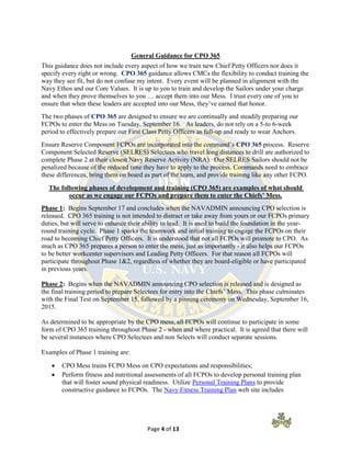 Cpo 365 guidance 2014-2015 | PDF