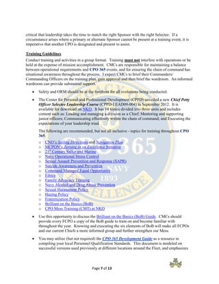 Cpo 365 guidance 2014-2015 | PDF | Free Download