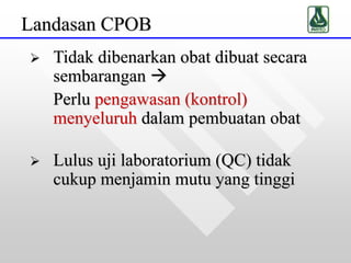 CPOB operator Phyto Kemo Agung Farma.ppt