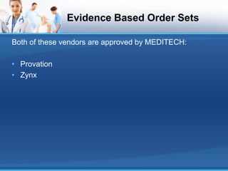 CPOE - Computerized Physician Order Entry | PPTX