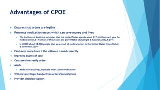 CPOE | PPTX
