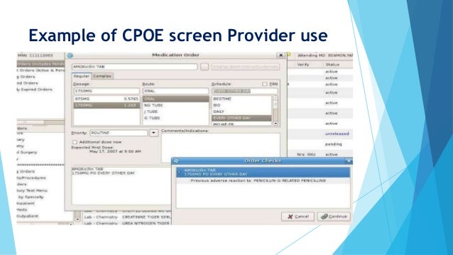 CPOE