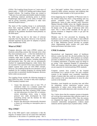 Cpoe way forward | PDF | IT and Internet Support | Internet