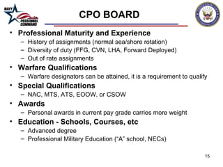Cpo fitrep observations | PPT