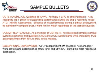 Cpo fitrep observations | PPT